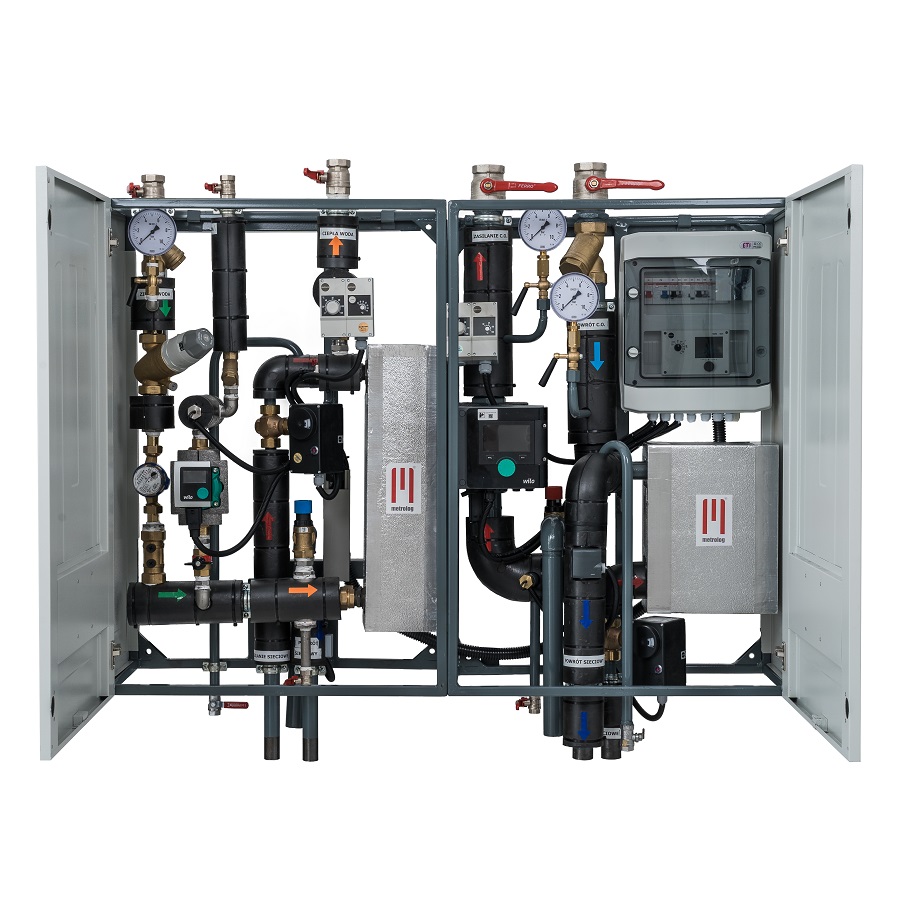 NOWY WEZEŁ CIEPLNY TYPU MET-BOX - metrolog.com.pl